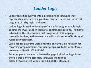 CAM ladder logic diagram | PPT