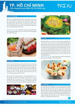 Cẩm nang du lịch Tp Hồ Chí Minh | PDF