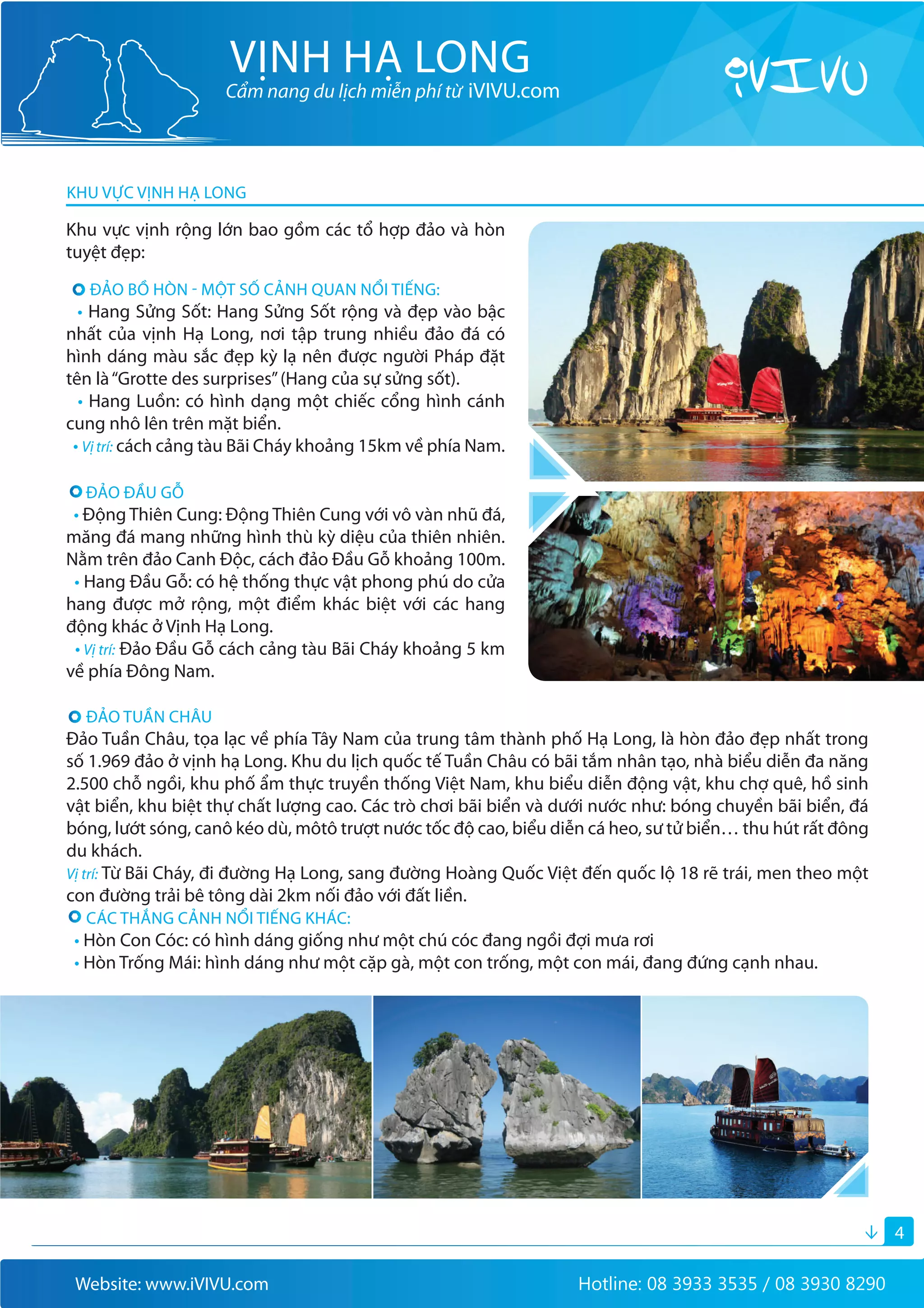 Cẩm nang du lịch vịnh Hạ Long | PDF