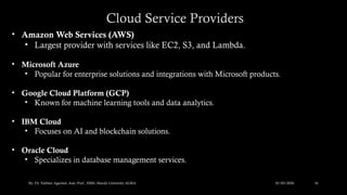 Computer Application for Managers - Cloud Computing | PPTX