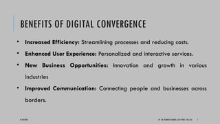 Computer Application for Management - Digital Convergence | PPTX