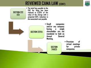 CAMA 2020 THE IMPORTANCE AND THE REVIEW | PDF