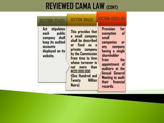 CAMA 2020 THE IMPORTANCE AND THE REVIEW | PDF