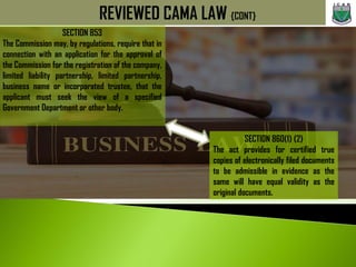 CAMA 2020 THE IMPORTANCE AND THE REVIEW | PDF