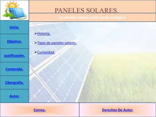 Paneles solares | PPTX