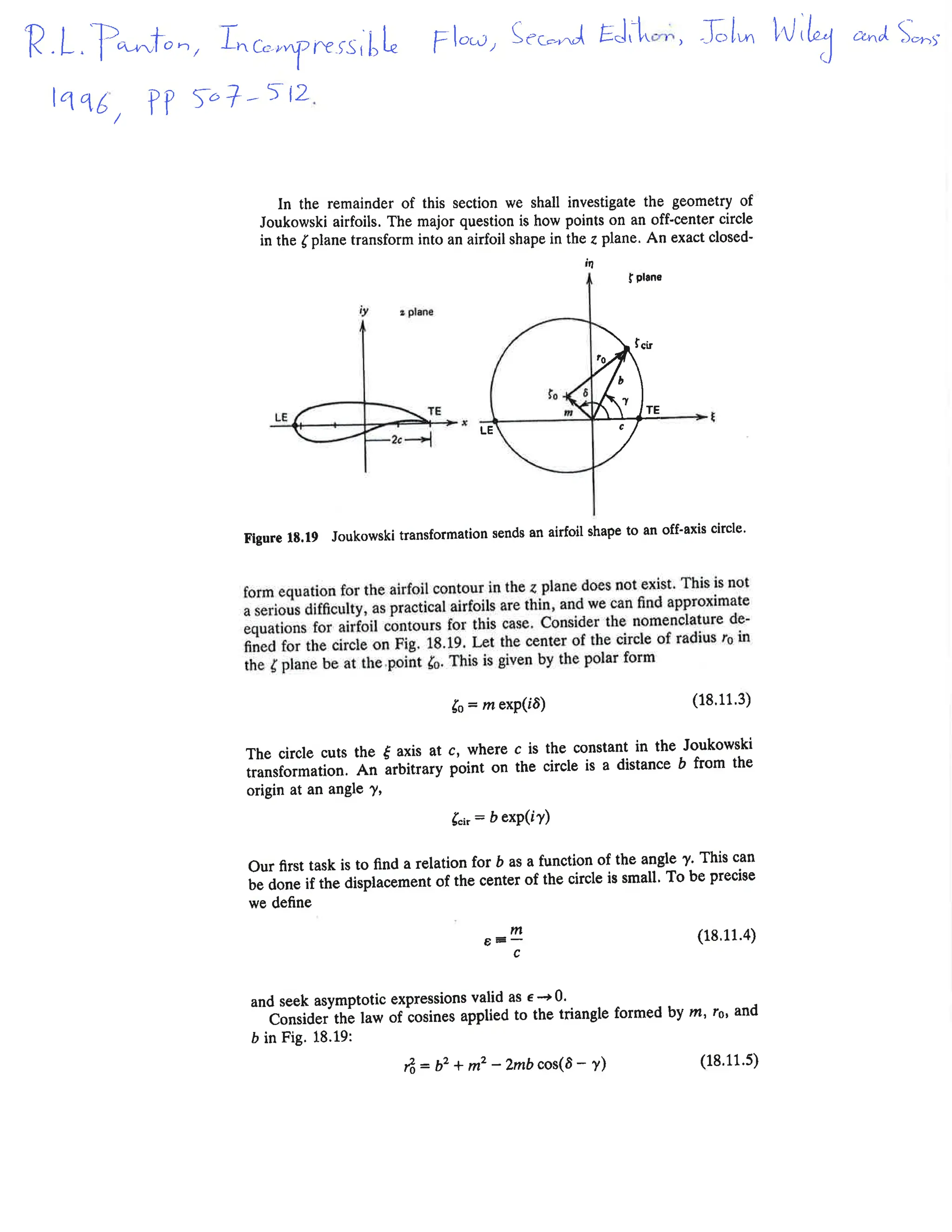 Cambered-Airfoil transformal mapping in detail | PDF