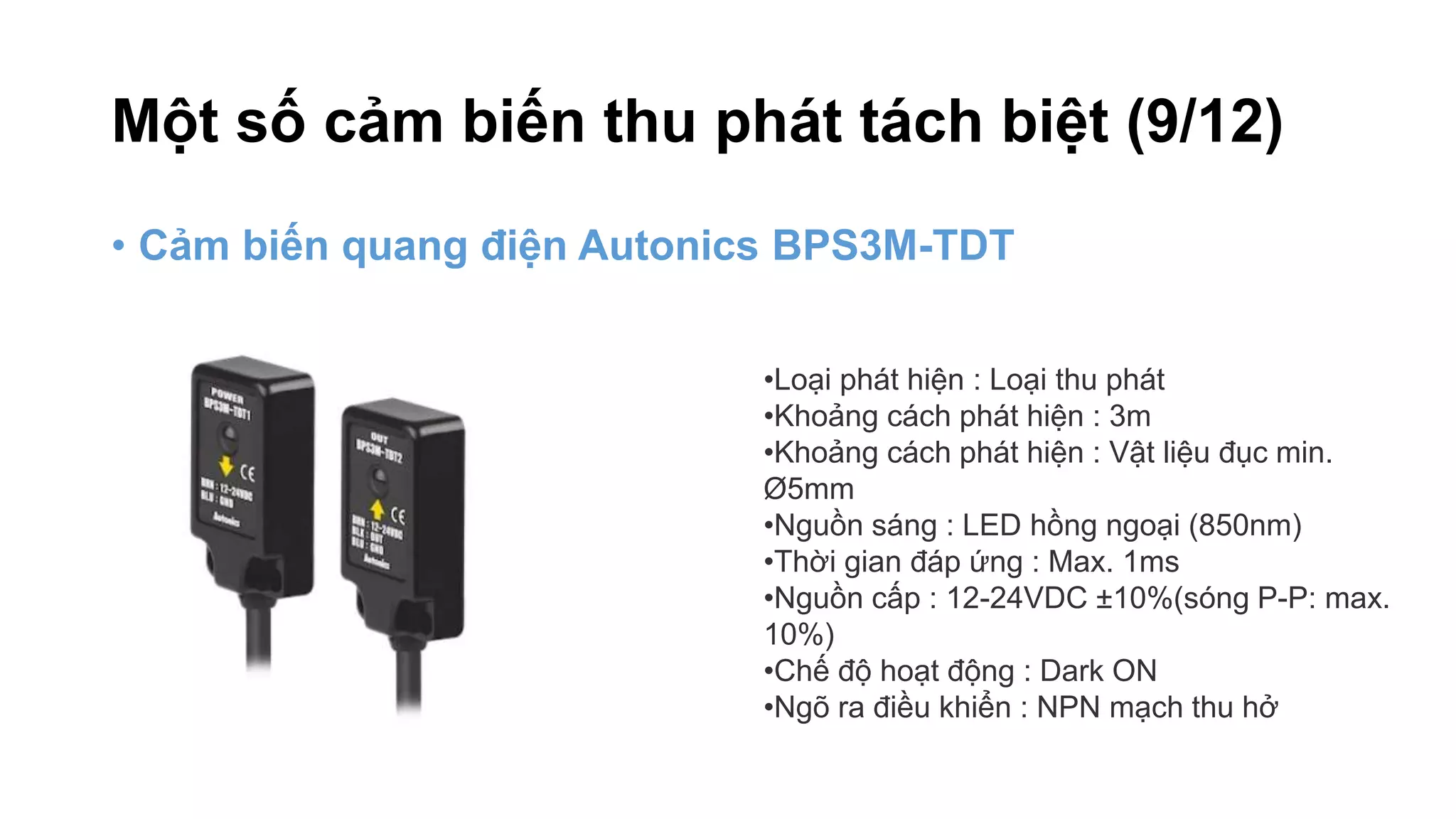 Kỹ Thuật Cảm Biến - Cảm Biến Quang (Sensor Engineering - Optical Sensor ...