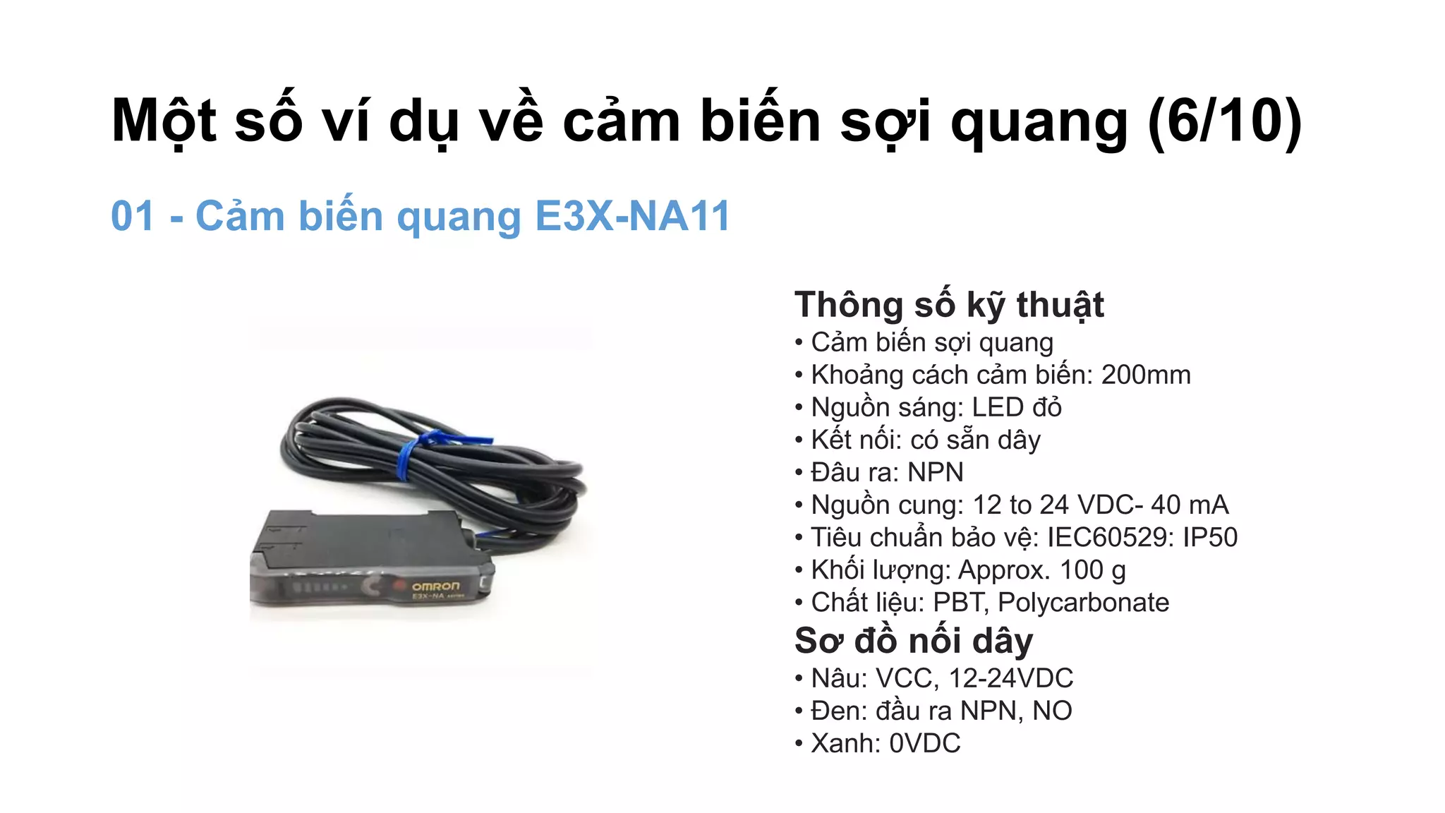 Kỹ Thuật Cảm Biến - Cảm Biến Quang (Sensor Engineering - Optical Sensor ...