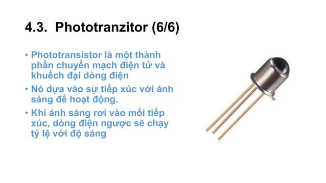 Kỹ Thuật Cảm Biến - Cảm Biến Quang (Sensor Engineering - Optical Sensor ...
