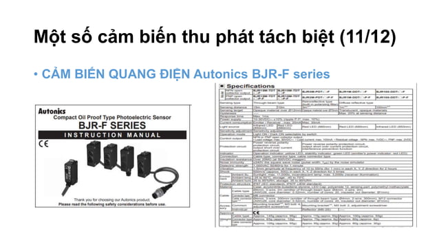 Kỹ Thuật Cảm Biến - Cảm Biến Quang (Sensor Engineering - Optical Sensor) | PPTX
