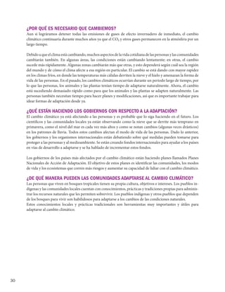 Cambio Climatico y el Rol de los Bosques | PDF