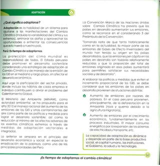 CURSO DE ESPECIALIZACIÓN EN CAMBIO CLIMÁTICO A NIVEL DE POST GRADO | PDF