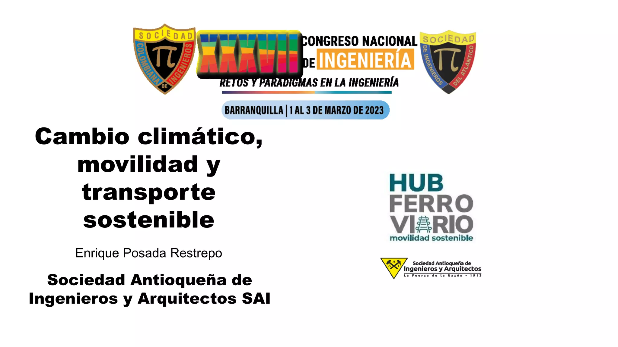 Cambio climático y transporte sostenible | PDF
