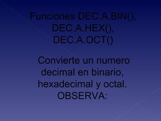Cambio de bases numericas | PPT