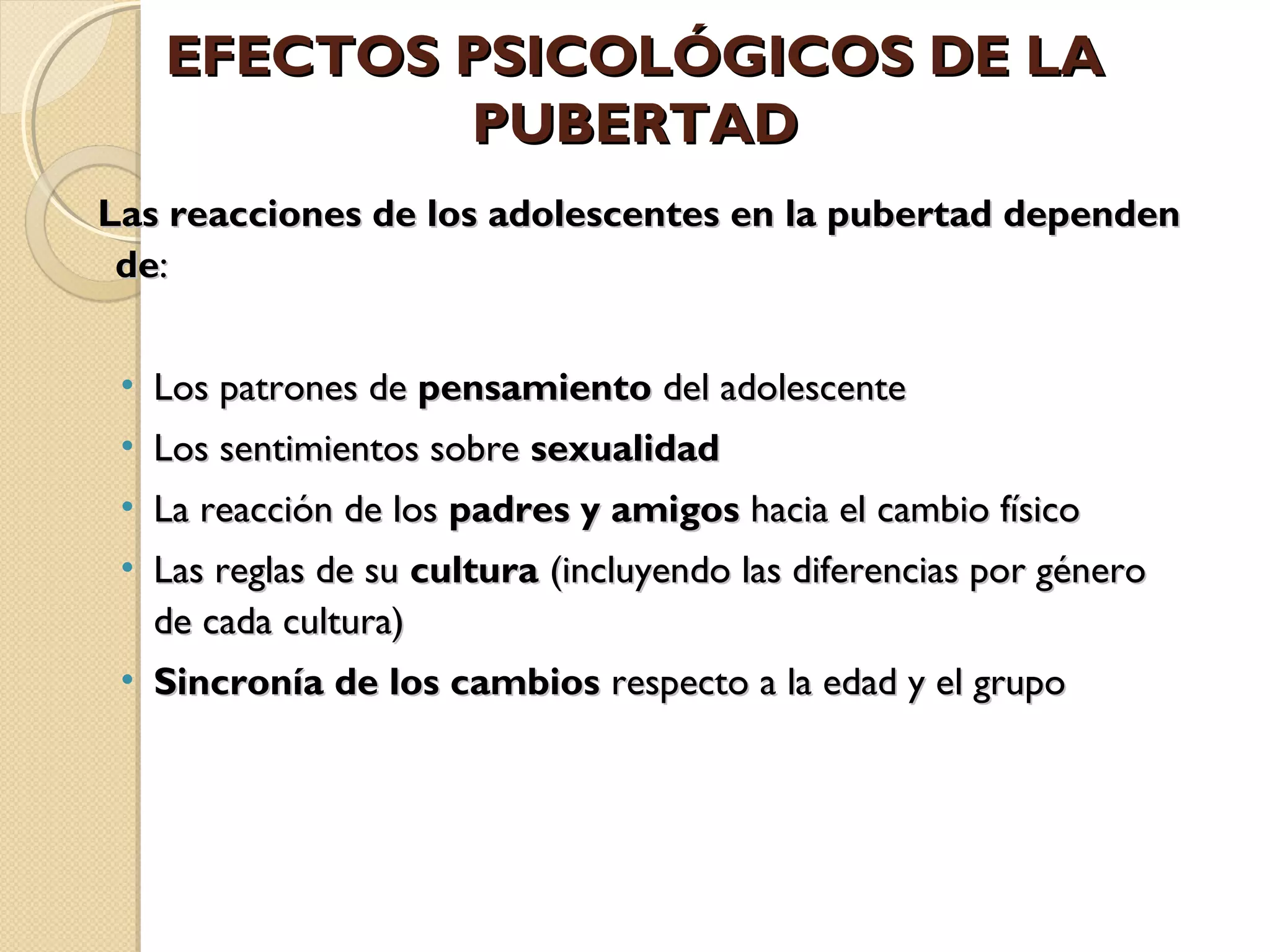 Cambios fisicos en la adolescencia | PPT