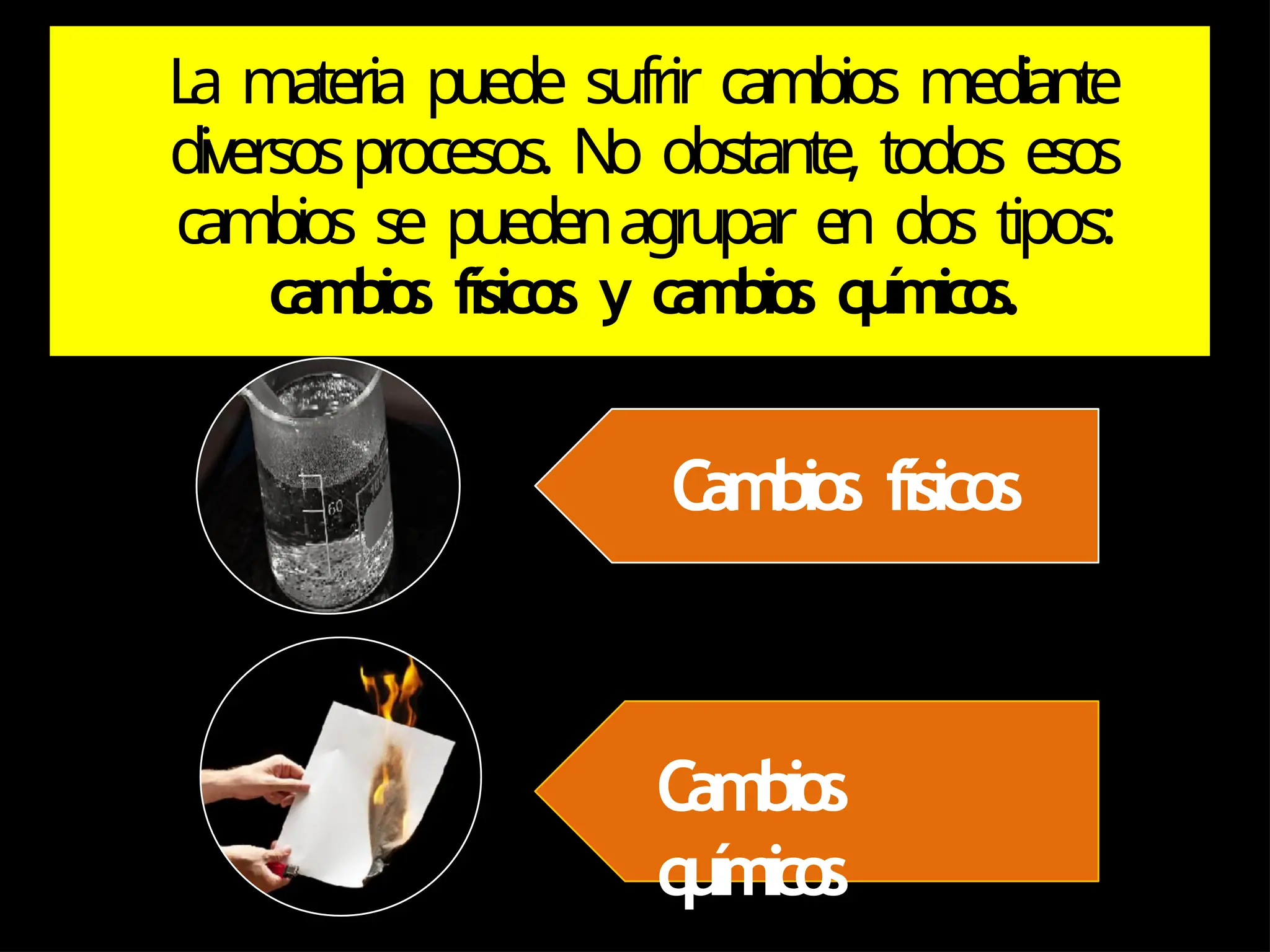 cambios fisico y quimico 7° básico. ciencias naturaless | PPTX