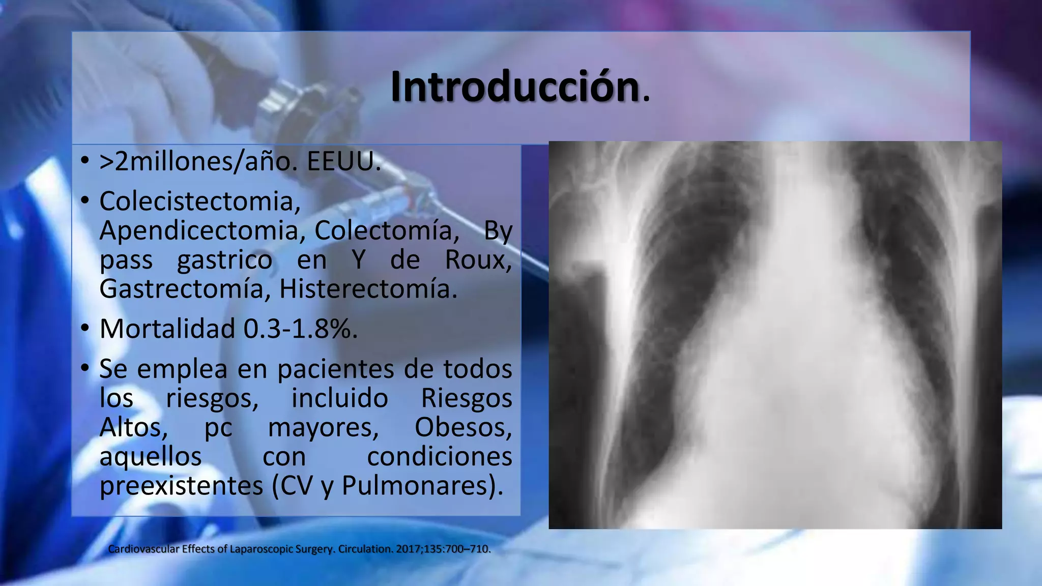 Cambios fisiologicos relacionados a pneumoperitoneo y cirugia ...