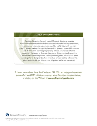 Cambium networks _i3mp_0121 | PDF | Computer Networking | Computing