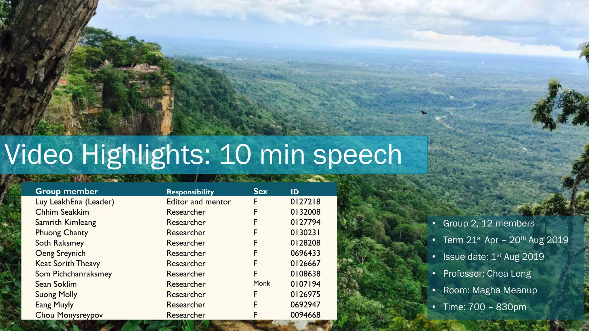 Prey Lang Cambodia | PDF