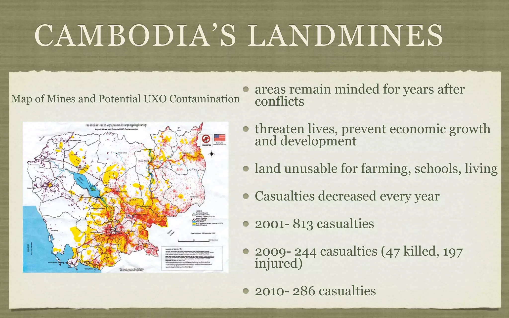 Cambodia landmines | KEY