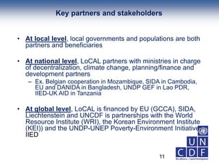 Local Climate Adaptive Living Facility (LoCAL), Cambodia | PPT