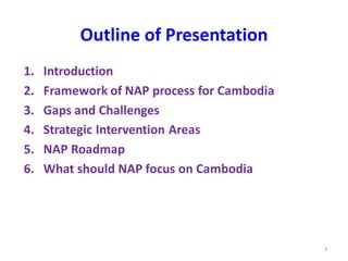 Heng Chan Thoeun, Ministry of Environment: Road Map for Advancing ...