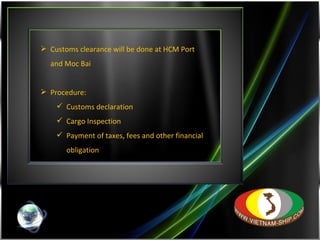 Cambodia transit cargo | PPT