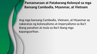 CAMBODIA,VIETMAN, MYNMAR.ARAL.PAN.07pptx | PPTX