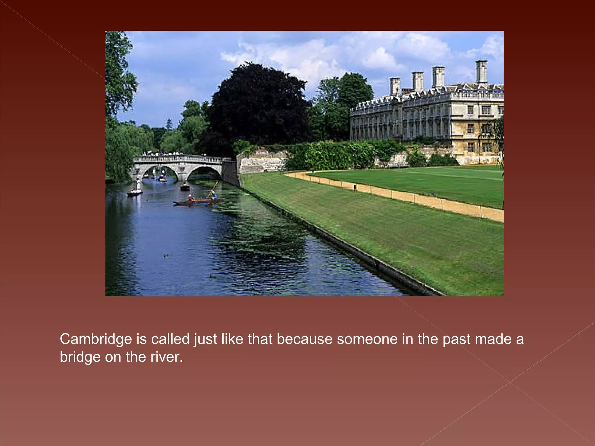Cambridge | PPT