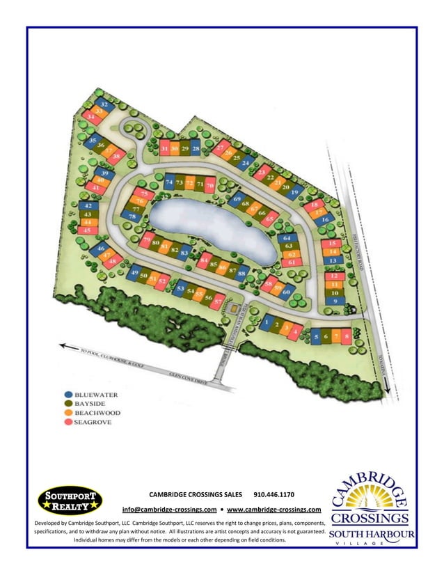 Cambridge Crossings Southport New Brochure | PDF