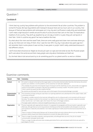 Cambridge english-first-2015-sample-paper-1-answer-keys v2 | PDF