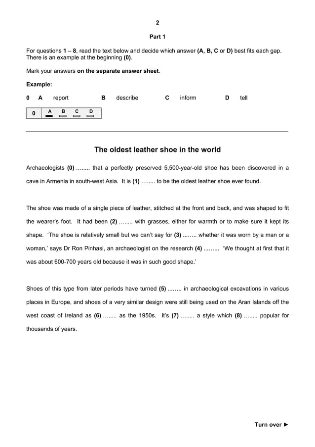 Cambridge english-first-2015-sample-paper-2-reading-and-use-of-english ...
