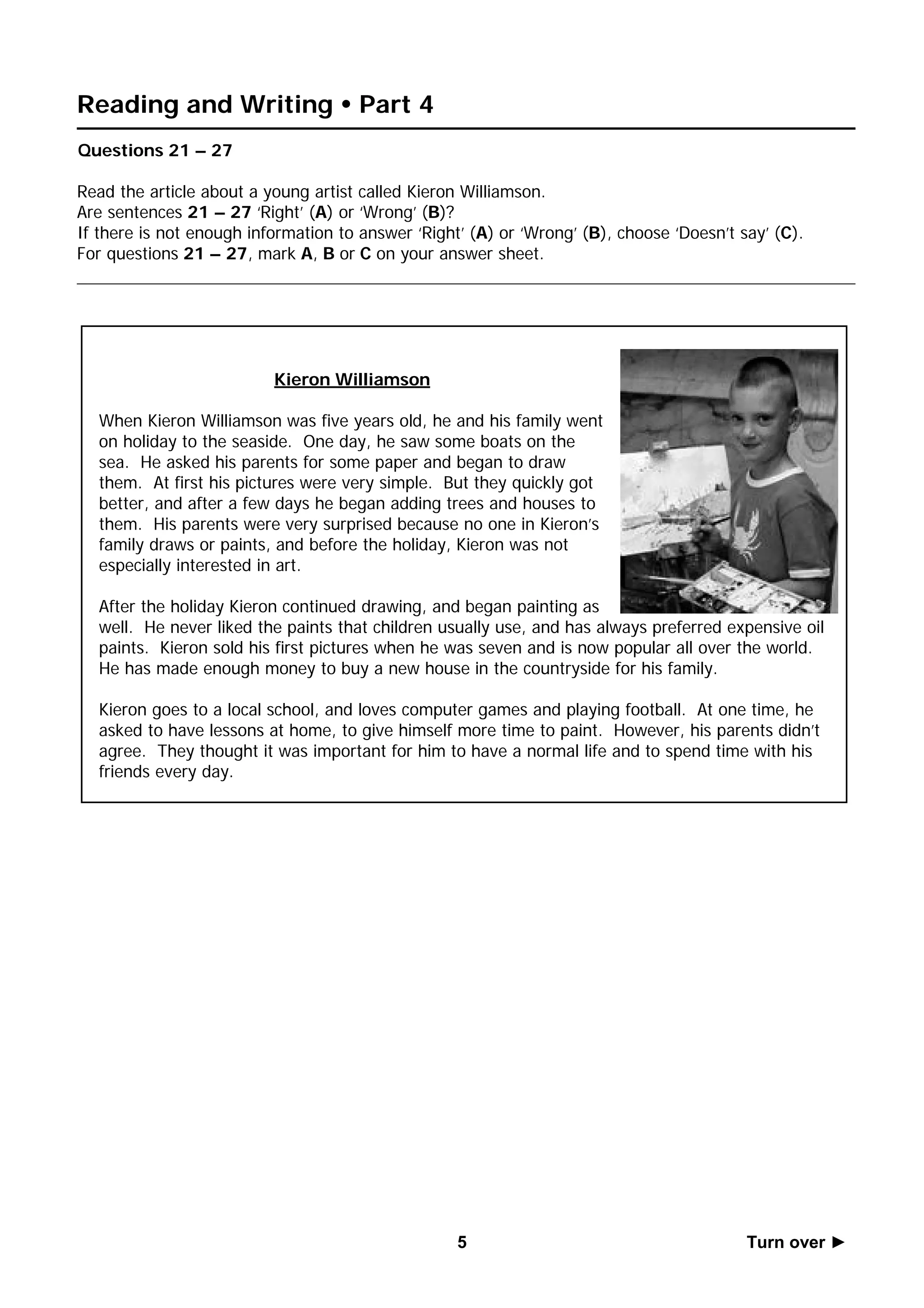 KET for Schools | PDF