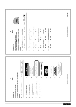 Cambridge english-key-sample-paper-1-reading-and-writing v2 | PDF