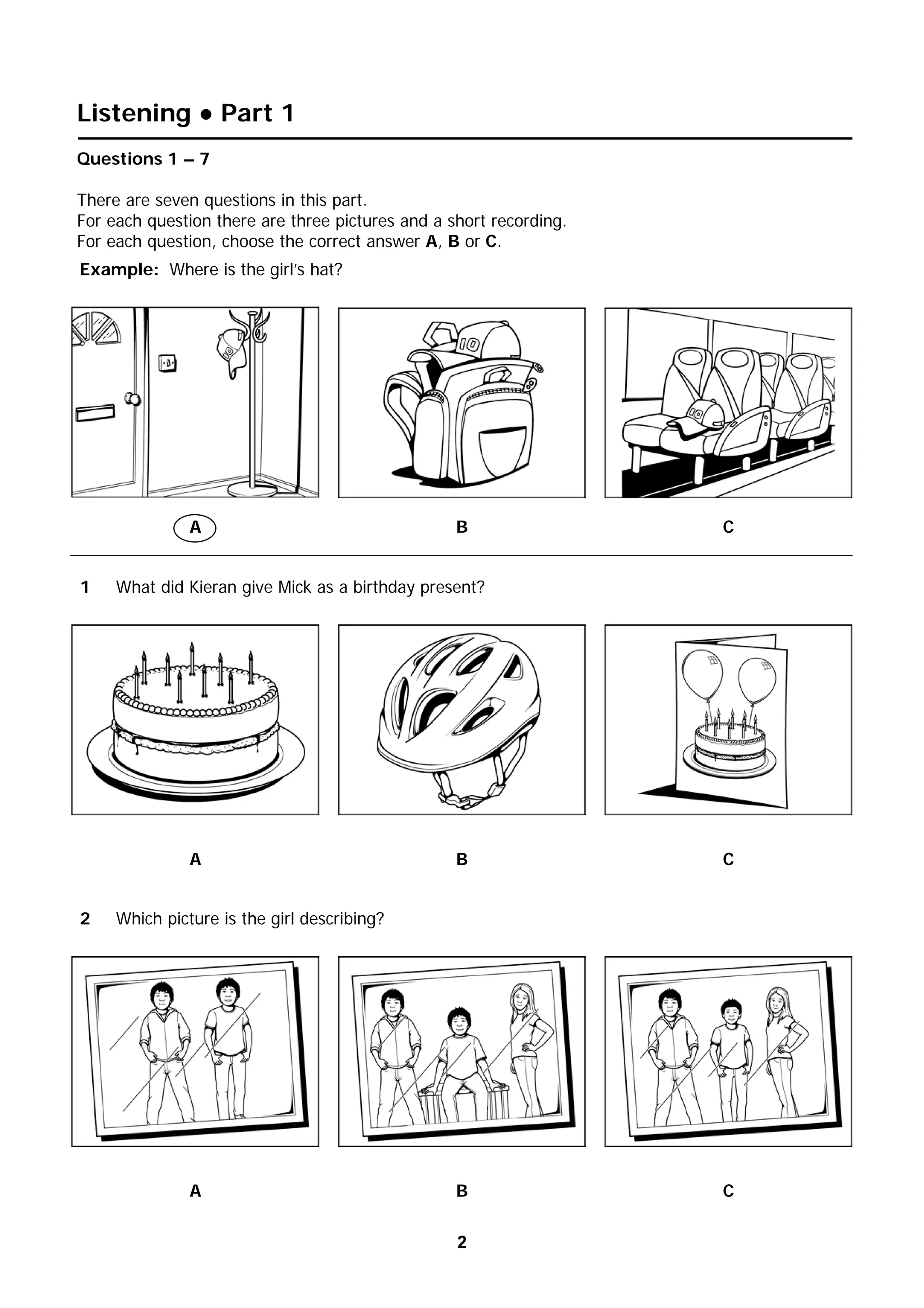 Cambridge english-preliminary-for-schools-sample-5-listening v2 | PDF