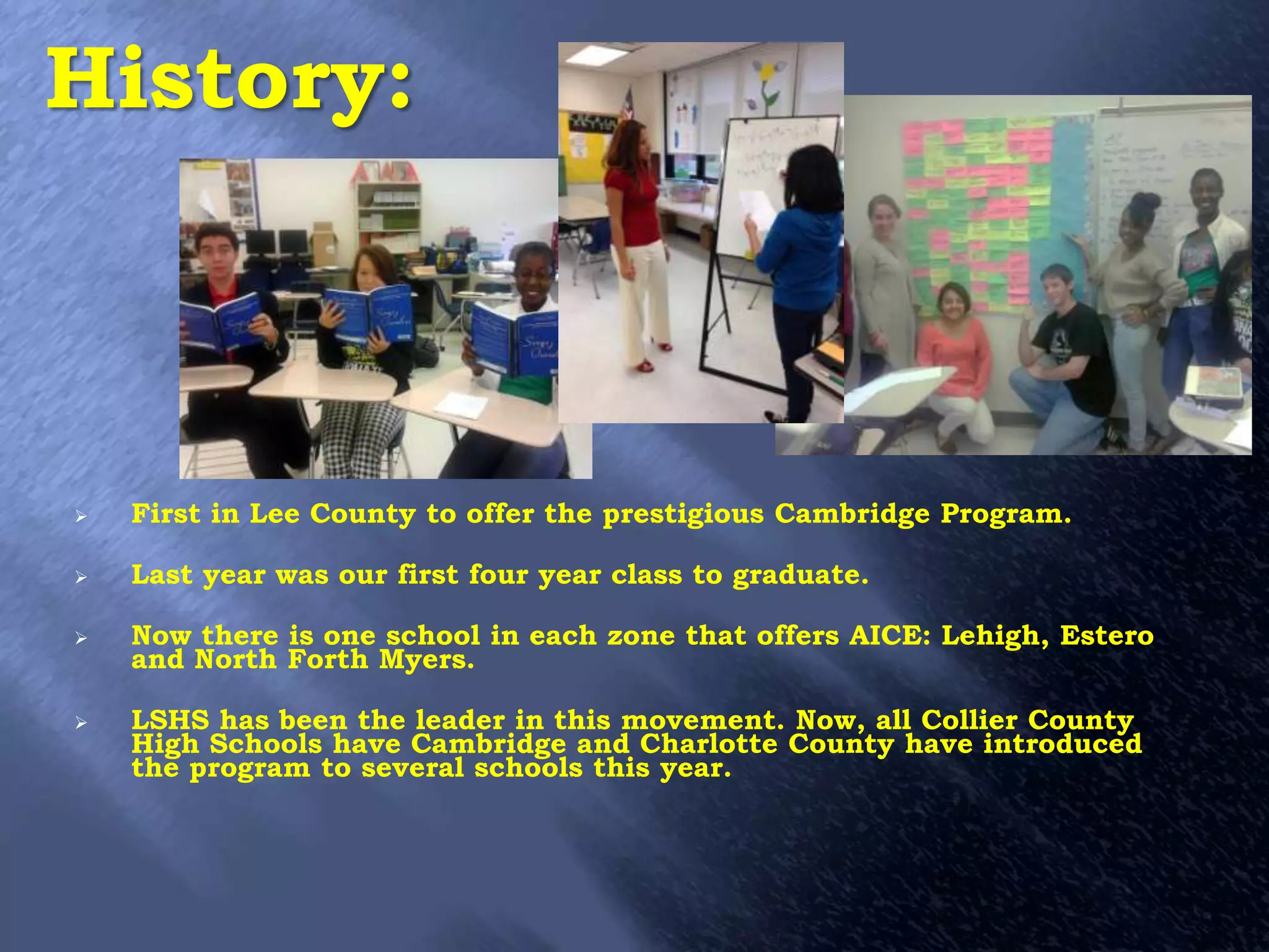 Cambridge overview | PPT