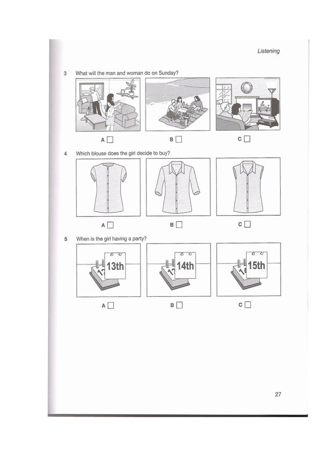Cambridge PET 7 | PDF