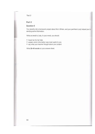 Cambridge PET 7 | PDF
