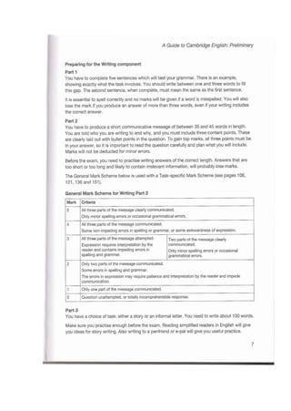 Cambridge PET 7 | PDF