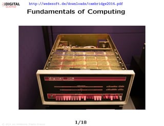 Fundamentals of Computing | PPT