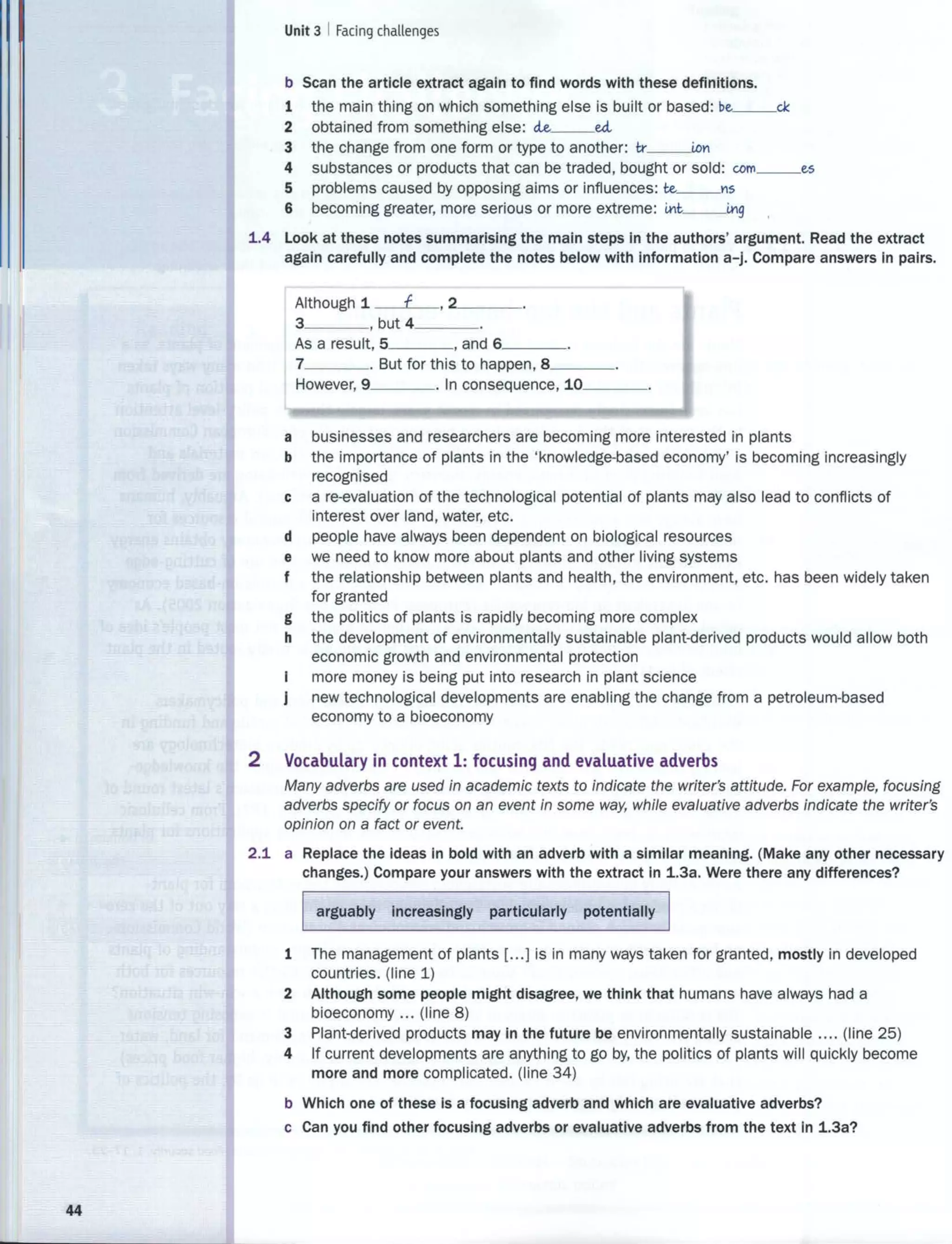 Cambridge Academic English C1 Advanced Student's Book An Integrated ...