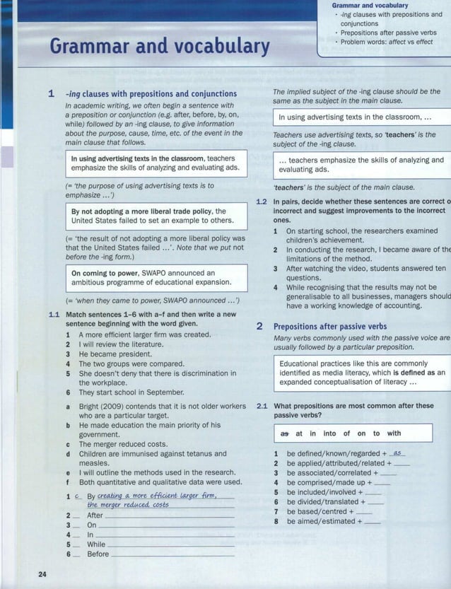 Cambridge Academic English C1 Advanced Student's Book An Integrated ...