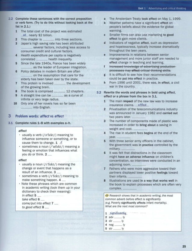 Cambridge Academic English C1 Advanced Student's Book An Integrated ...