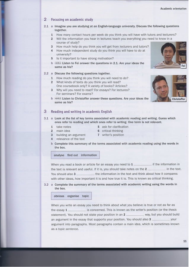 Cambridge academic english student's book intermediate | PDF ...