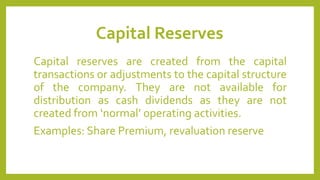 Cambridge as company accounts | PPTX