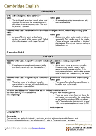 Cambridge assessing writing-c1 | PDF
