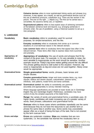 Cambridge assessing writing-c1 | PDF