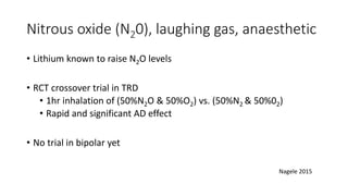 Current and future research developments in mood disorders ...
