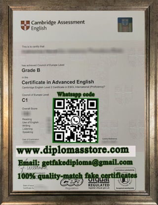 Cambridge CAE certificate, Certificate in Advanced English | PDF