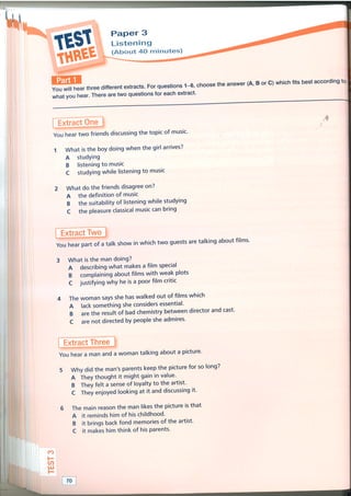 Cambridge cae tests_sb_hamilton house | PDF